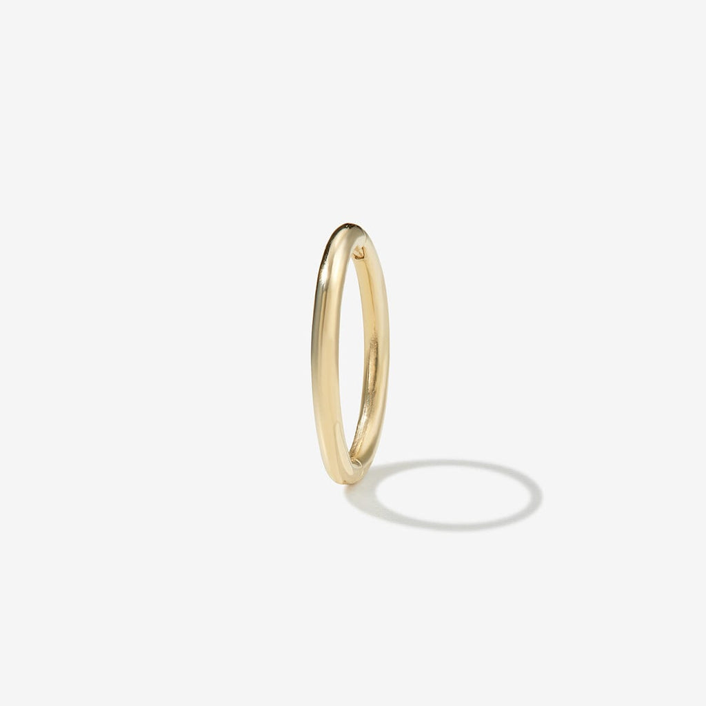 Gold Cloud Clicker Hoop | Fine Piercings | Adornmonde