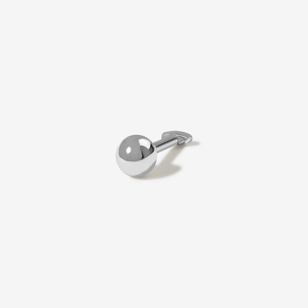 White Gold Hood Piercing | Fine Piercings | Adornmonde