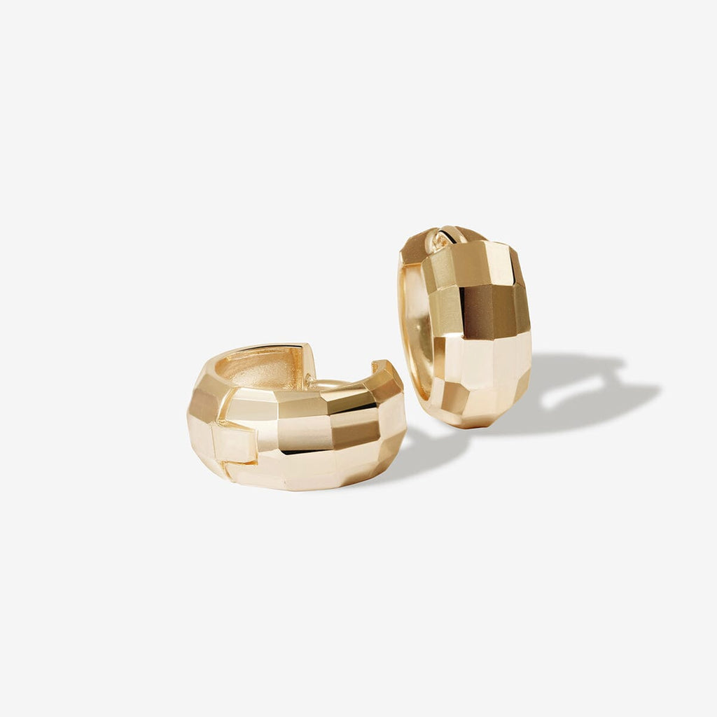 Jesse Disco Hoop Earrings | Fine Earrings | Adornmonde