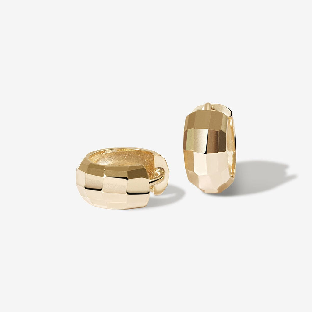 Jesse Disco Hoop Earrings | Fine Earrings | Adornmonde