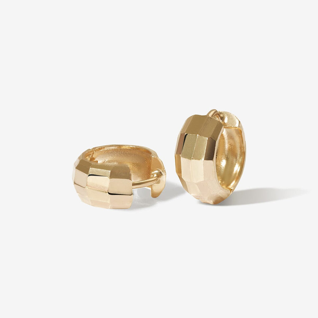 Jesse Disco Hoop Earrings | Fine Earrings | Adornmonde