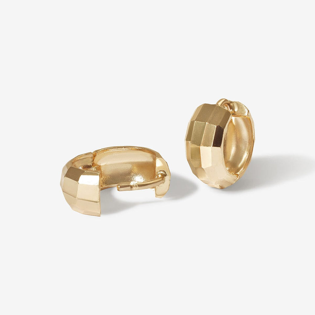 Jesse Disco Hoop Earrings | Fine Earrings | Adornmonde