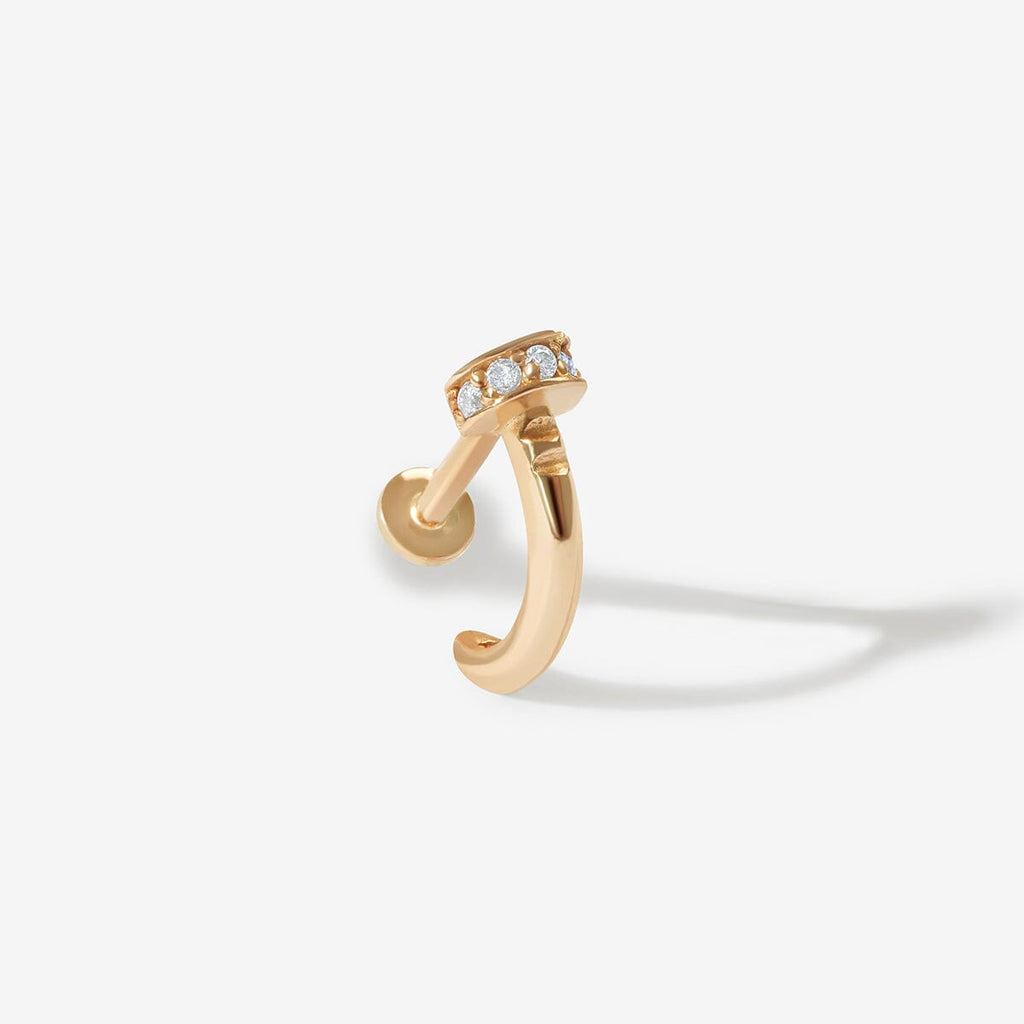 Gold Bayle Nail Piercing | Fine Jewelry | Adornmonde