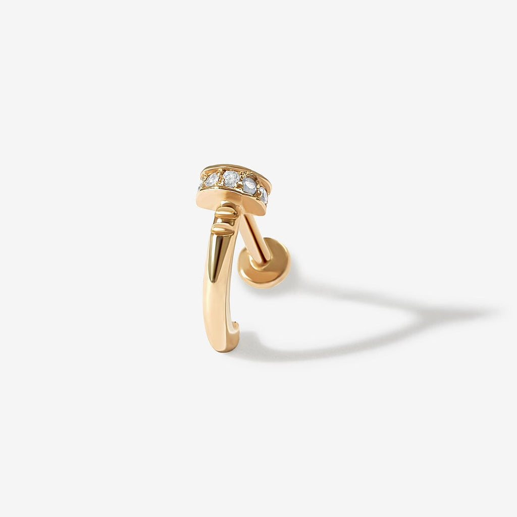 Gold Bayle Nail Piercing | Fine Jewelry | Adornmonde